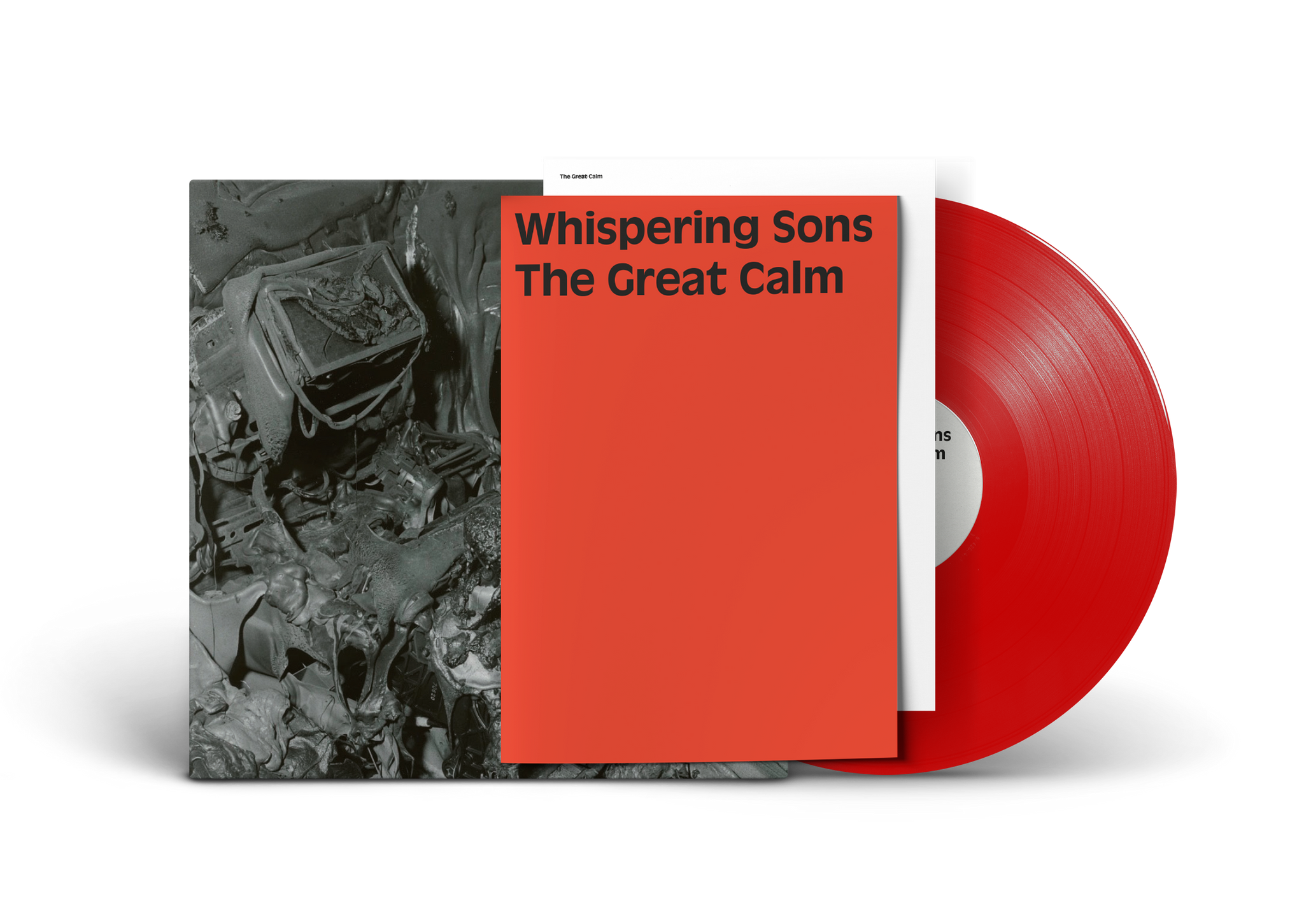 'The Great Calm' red vinyl – Whispering Sons